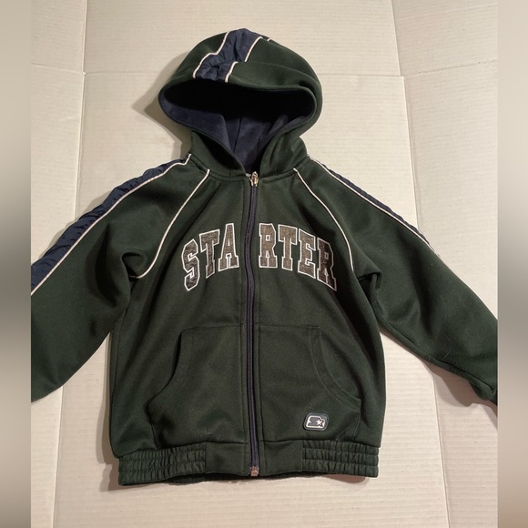 STARTER | Shirts & Tops | Old School Boys Size 4t Starter Green And ...